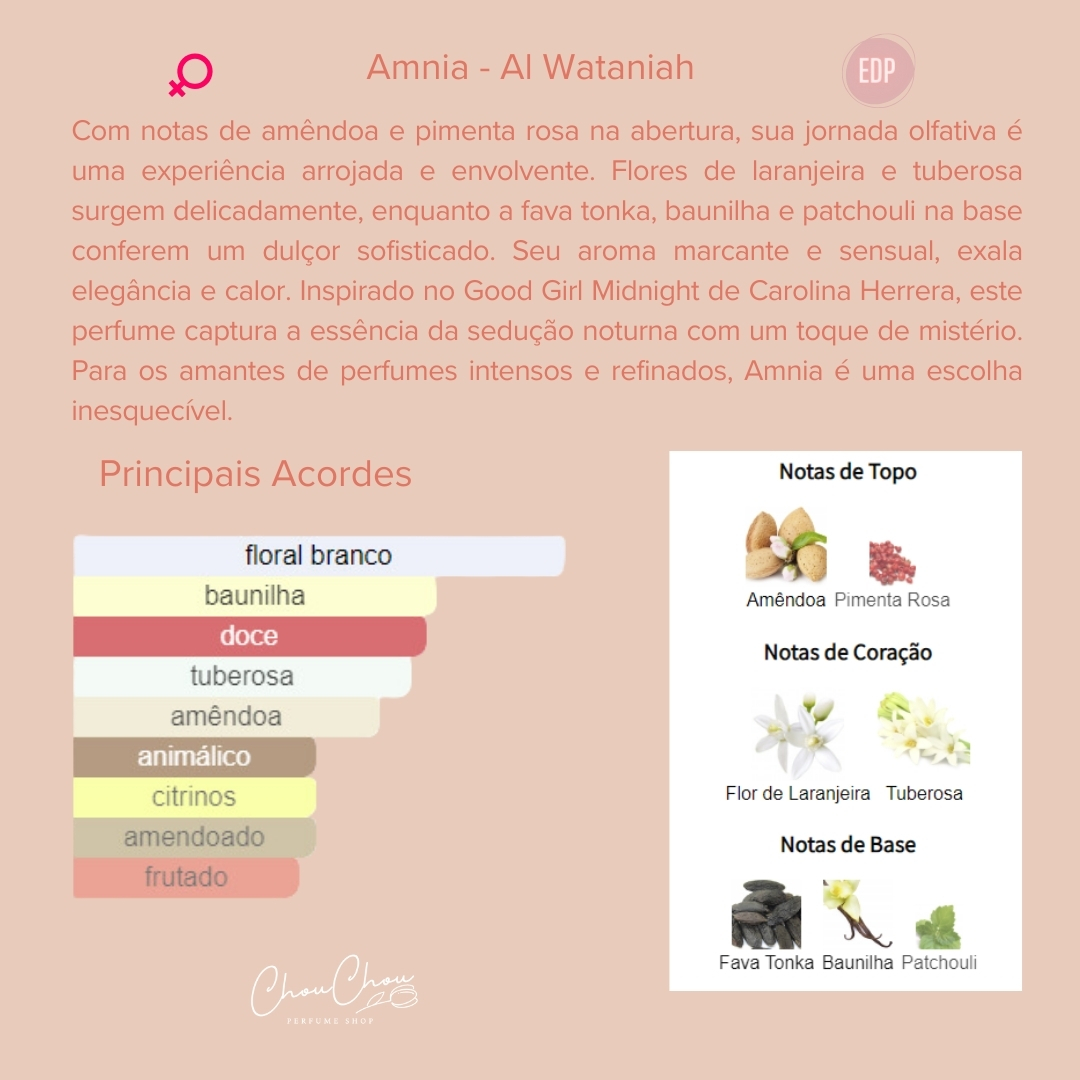Amnia Al Wataniah - Decant 5ml - ChouChou Perfume Shop